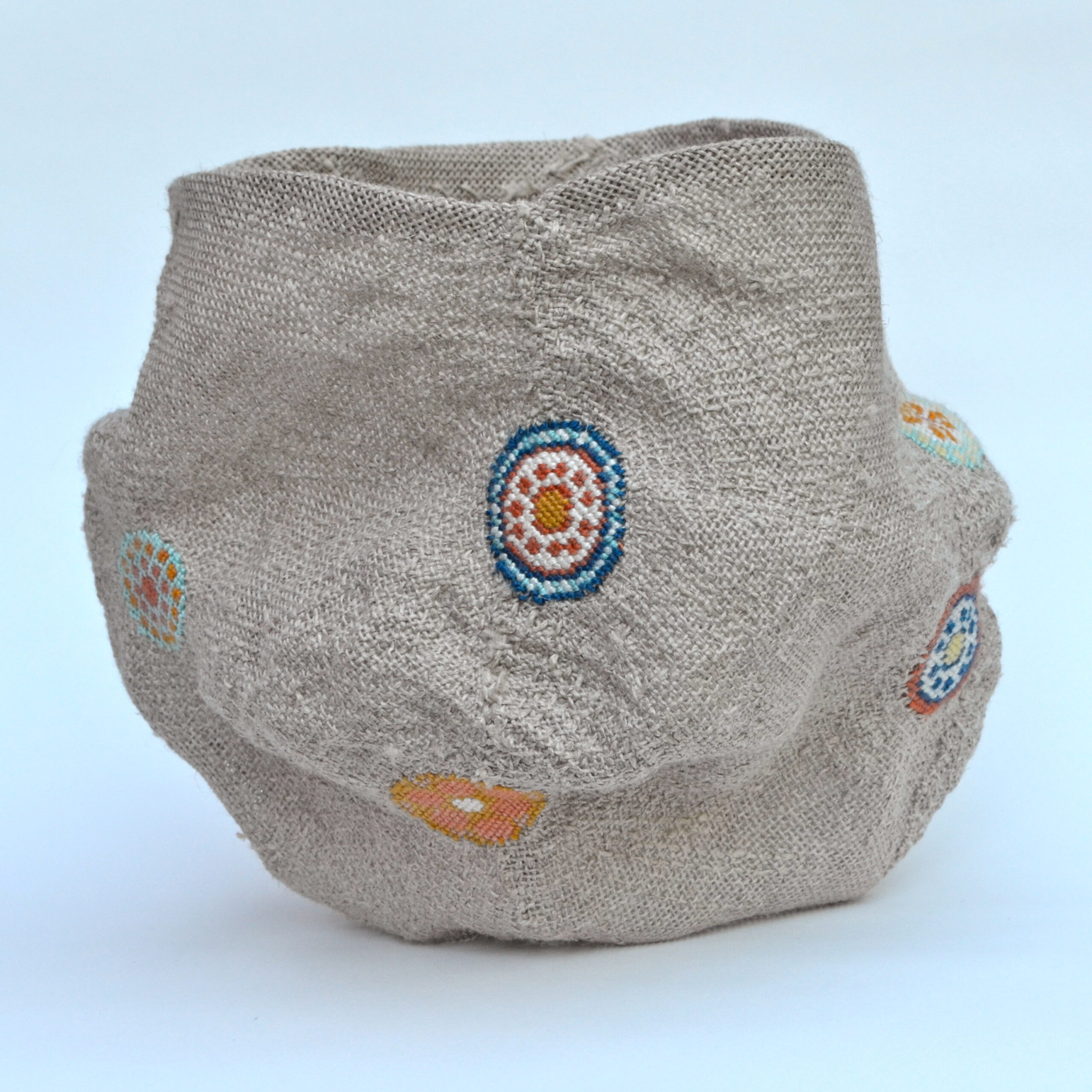 Linen Slip Pot | Surface Design Association