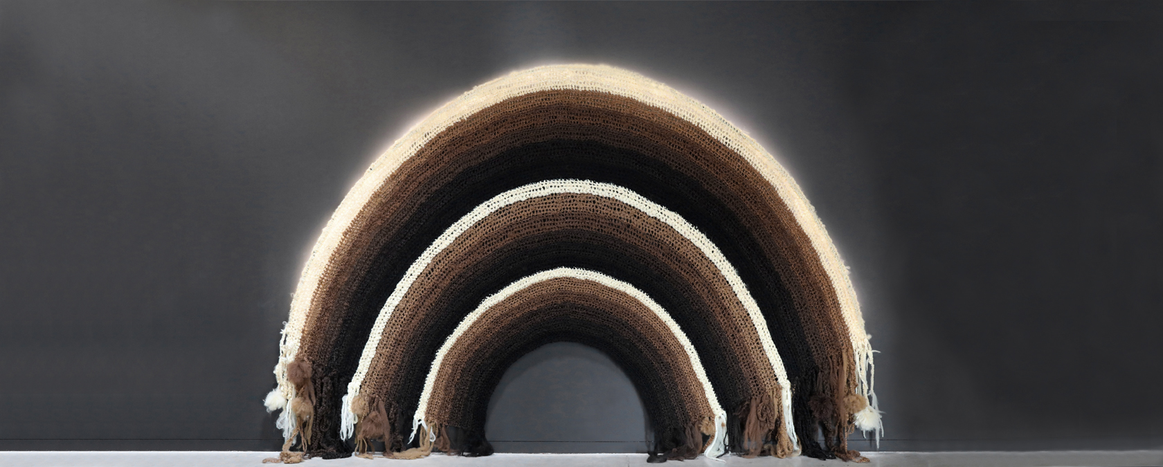 “Black Rainbow”, Angela Hennessy exhibited 2020 Queer Threads, Curious ...