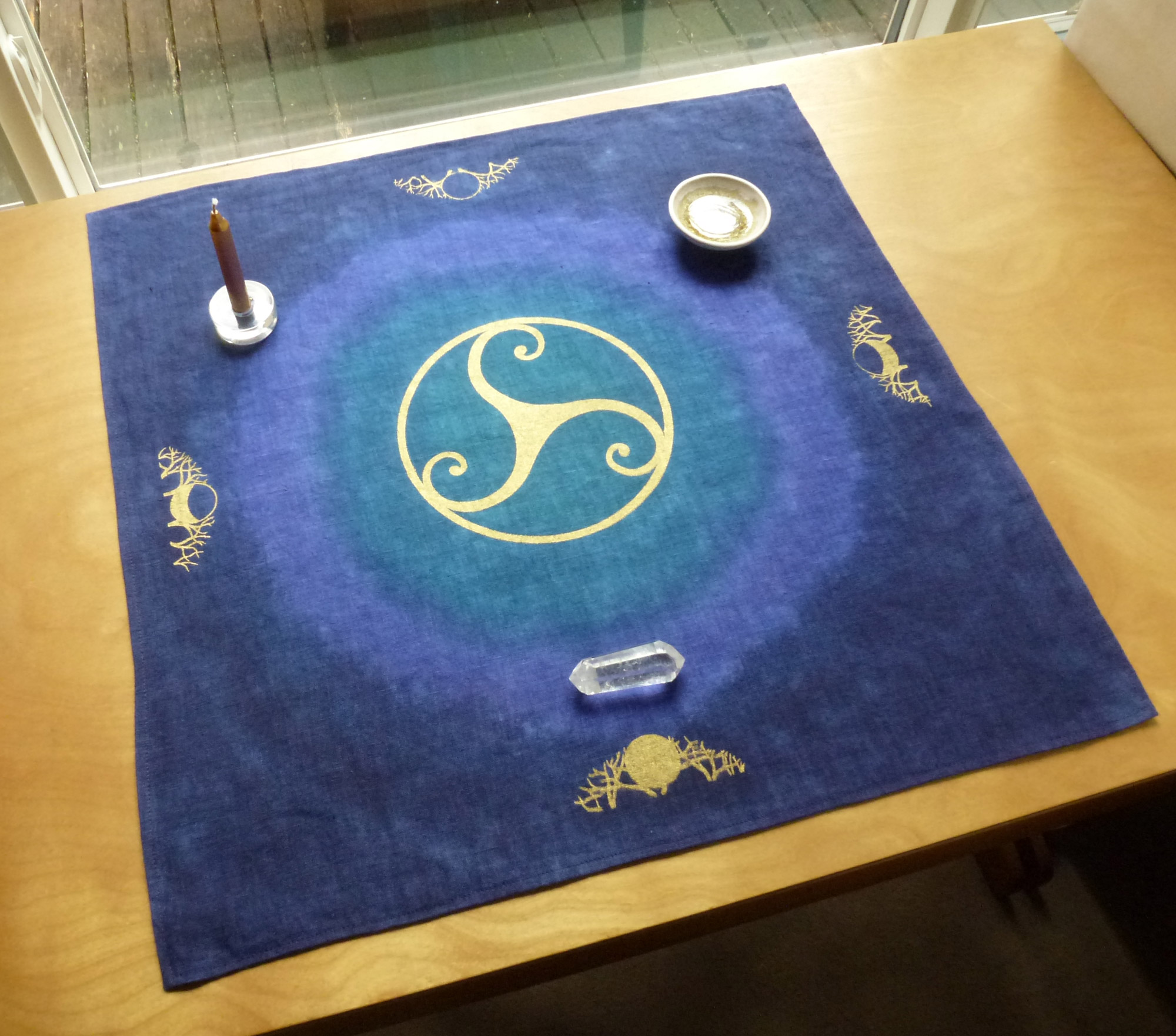 Triskele Altar cloth | Surface Design Association