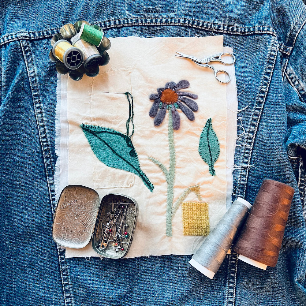 A Creative Journey: Nature, Embroidery & Your Favorite Jacket | Surface ...